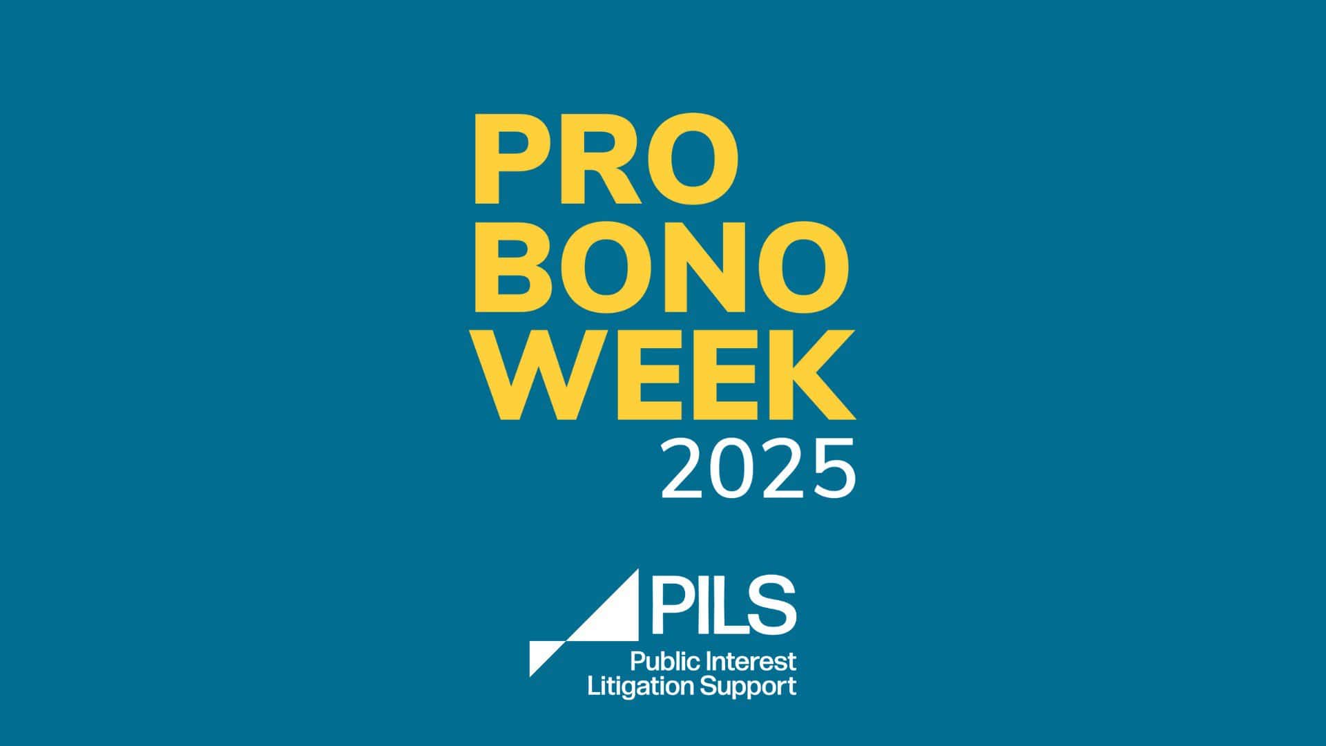 UK Pro Bono Week 2025: an introduction to public interest litigation ...